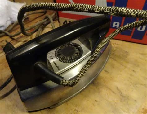 ANCIEN FER À repasser électrique Calor Matic n41 600W Emballage