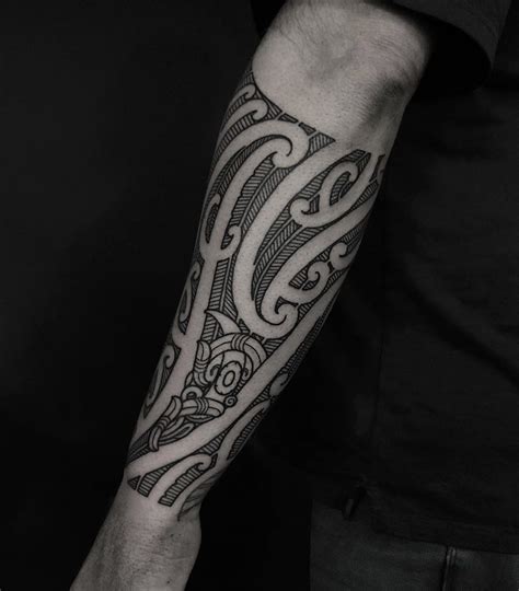 Maori Ta Moko By Manawa Tapu Forearm Sleeve Tattoos Sleeve Tattoos