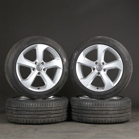 Sommerräder original VW Golf VII 7 5G 17 Zoll Brooklyn