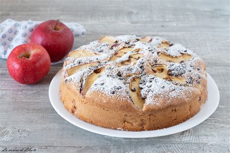 Torta Di Mele E Mandorle Torta Di Mele Con Gocce Di Cioccolato