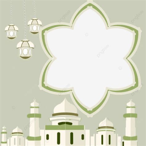 Aesthetic Twibbon For Eid Al Fitr Twibbon Eid Al Fitri Eid PNG
