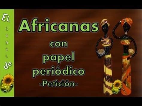 Laura Fa Statuetta Africana Fatta Con Le Cannucce Di Carta Cannucce