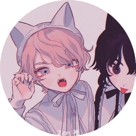 Matching Pfp 2 Anime Girls Couple Aesthetic Matching Pfp 2 Anime