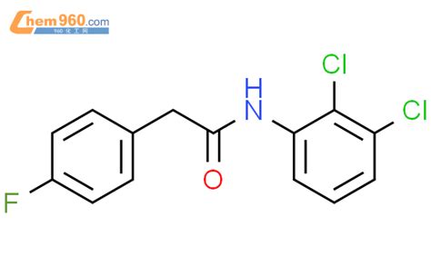 432527 44 1 N 2 3 dichlorophenyl 2 4 fluorophenyl acetamideCAS号