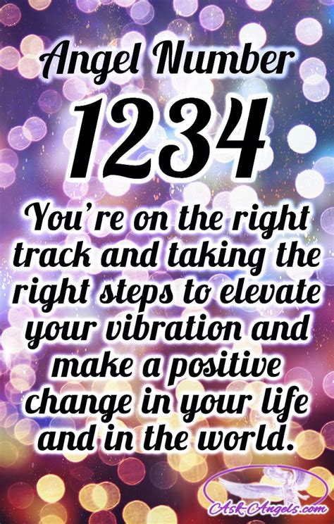 What Is The 1234 Angel Number Find The 1234 Meaning Today