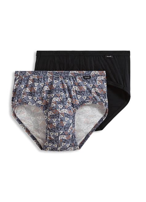 Jockey Men S Elance Poco Brief Pack Walmart
