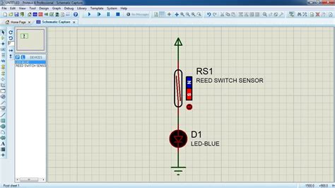 Reed Switch Sensor Isis Proteus Make A New Library Youtube