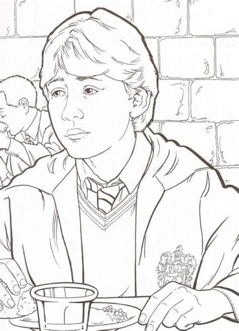 Ron Weasley 6 Para Colorir Imprimir E Desenhar Colorir Me