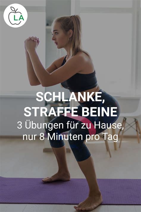 Beine trainieren 3 Übungen fürs Frauen Beintraining für Zuhause