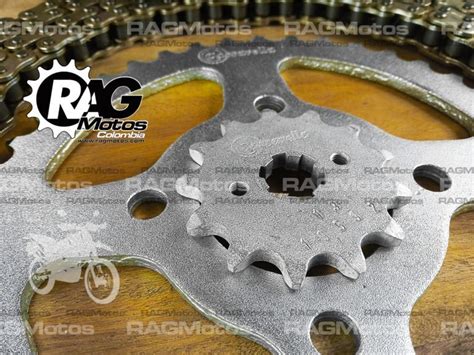 TT DS 200 Dual Sport Akt Kit Arrastre Casarella Original Sprocket Cadena