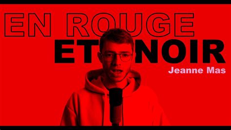 Jeanne Mas En Rouge Et Noir Cover Youtube