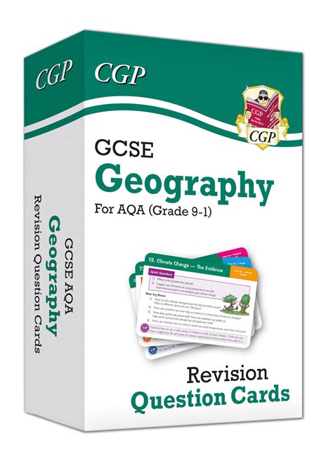 GCSE Geography AQA Revision Question Cards CGP Books