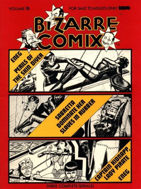 Bizarre Comix Peril Of The Skin Diver Sabretta Dominate Her