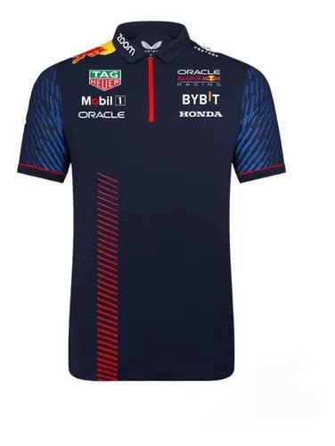 Playera Polo Red Bull Racing Oficial Sergio Checo P Rez Meses