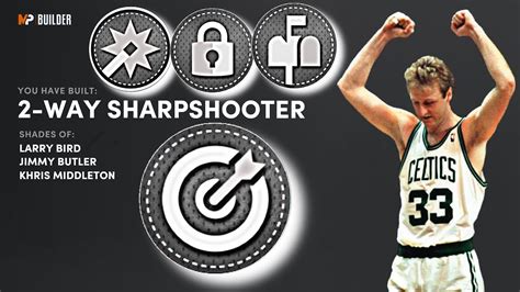 BEST 2 WAY SHARPSHOOTER BUILD 2K21 NEXT GEN BEST LARRY BIRD BUILD 2K21