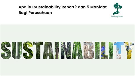 Sustainability Report Pengertian Dan Manfaat Bagi Perusahaan