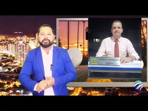 Vereador Odair Formigoni é homenageado em TV de Mato Grosso YouTube