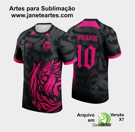 Arte Vetor Camisa InterClasse 2024 Fenix Janete Artes