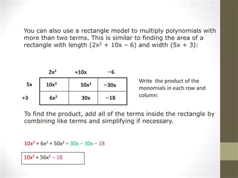operations on polynomials