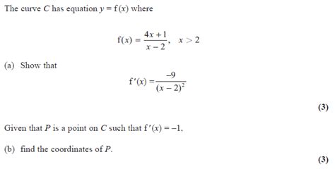 exam questions differentiation methods examsolutions