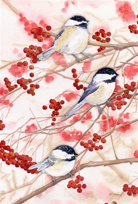 Amazon Toland Home Garden 1110443 Chickadees And Berries Spring