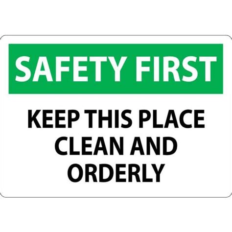 Housekeeping Signs Visual Workplace Inc