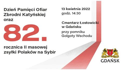 Dzień Pamięci Ofiar Zbrodni Katyńskiej InfoGdańsk