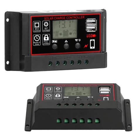REGULÁTOR NABÍJENÍ 60A PWM SOLÁRNÍ 12V 24V PANEL za 1256 Kč Allegro