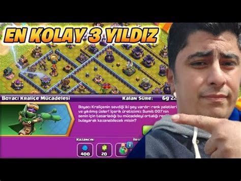 Boyacı KRALİCE Mücadelesi En Kolay 3 Yıldız Alma YouTube