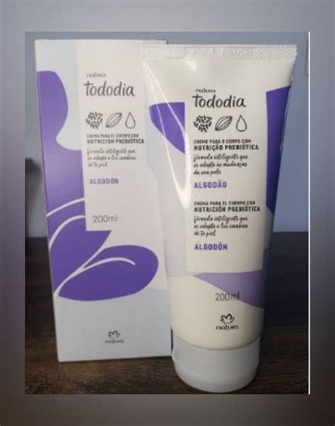Creme Desodorante Hidratante Nutritivo para O Corpo Tododia Algodão
