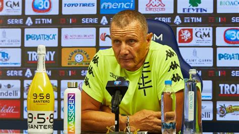 Le Parole Di Mister Andreazzoli Alla Vigilia Di Empoli Venezia YouTube