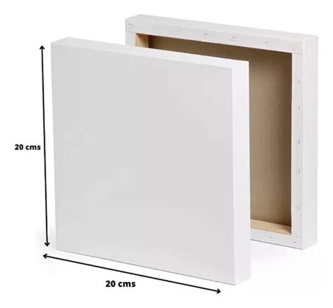 Pack De Tres Bastidores Entelado Para Pintar Medidas 20x20 Cuotas Sin