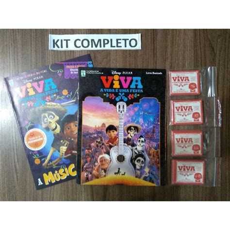 Álbum De Figurinhas Viva A Vida É Uma Festa Completo E Para Colar