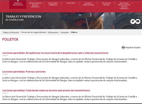Trabajo Y Prevenci N Castilla Y Le N On Twitter La Dg De Trabajo Y
