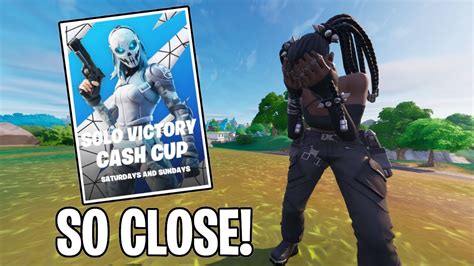 How I Almost Qualified For The Solo Victory Cash Cup Youtube