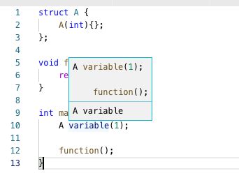 Wrong Highlighting When Initializing Vector With Size In Issue 36