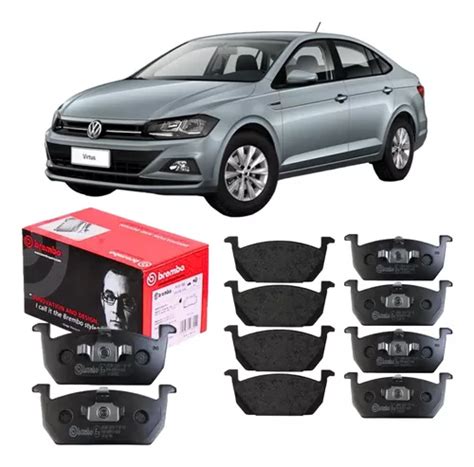 Pastilha Freio Dianteiro Brembo Vw Virtus Tsi