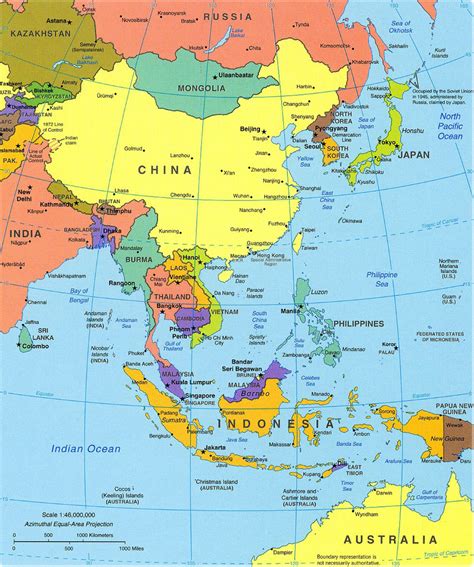 East Asia Political Map Diagram Quizlet
