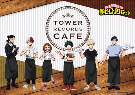 僕のヒーローアカデミアヒロアカTOWER RECORDS CAFEコラボ開催決定最新ニュース情報 Anime mado