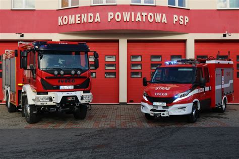 Nowe wozy bojowe w KP PSP w Biłgoraju Komenda Powiatowa Państwowej
