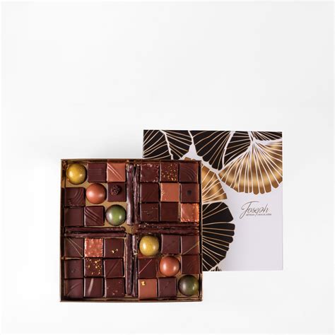 Joseph Assortiment Chocolats Noir et Lait Noël 310g 36 pièces