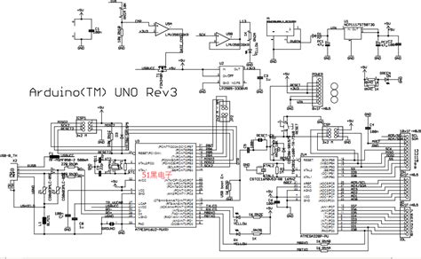 arduino uno r3电路原理图 arduino