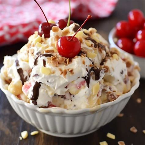 Banana Split Fluff Salad Life With Susan