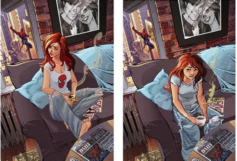 When J Scott Campbell Revisited That Mary Jane Cover For Marvel