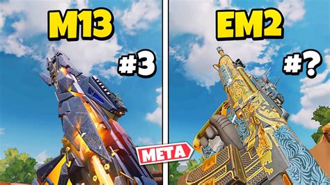 LOS 10 MEJORES FUSILES DE ASALTO EN LA NUEVA TEMPORADA COD MOBILE YouTube