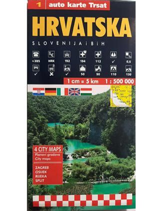Auto Karta Hrvatska Slovenija I BiH