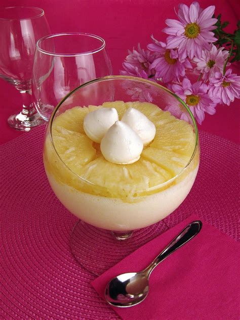 Gelatina De Abacaxi Nevado Guia Da Cozinha