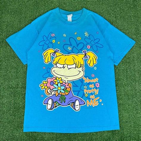Nickelodeon Vintage Rugrats T Shirt Angelica Pickles Gem