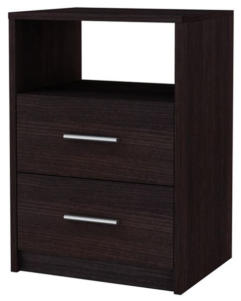 Szafka Nocna 2So Venge Wenge 40Cm Szuflady Komoda MATKAM Sklep