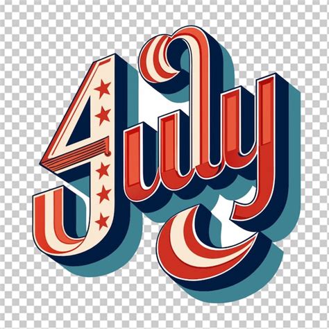 Premium Psd Happy Th Of July Independence Day Png